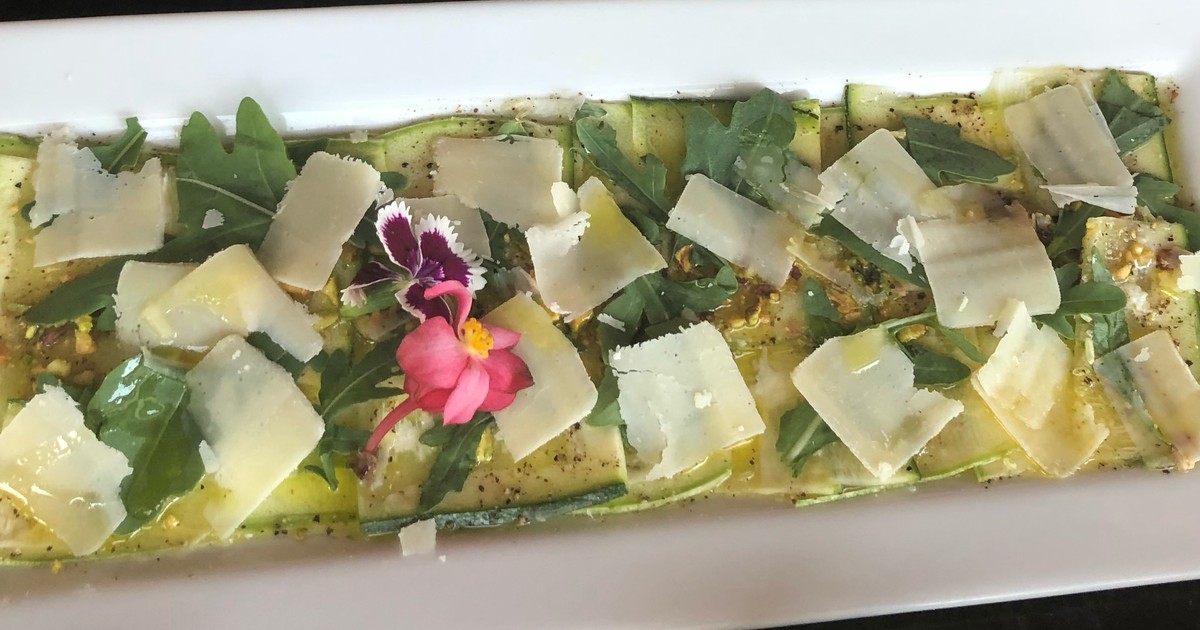 Courgette carpaccio | Recipe | Kitchen Stories