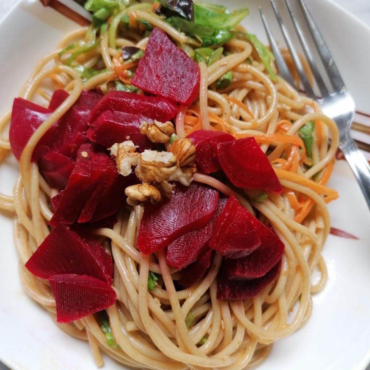 Soy Pasta With Vegetables | Recipe | Kitchen Stories