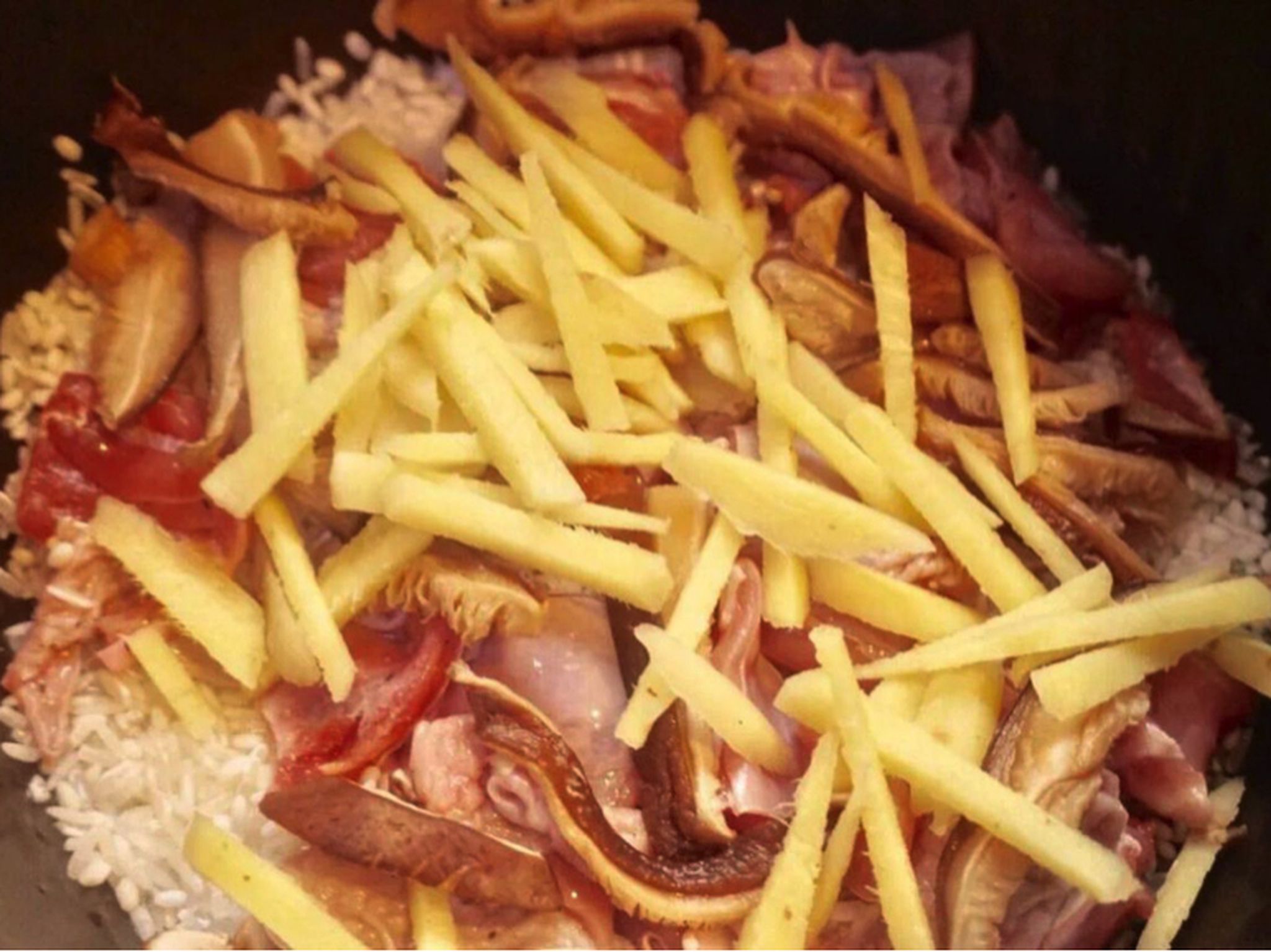 Rice-cooker chicken and shiitake mushroom sticky rice | Recipe ...