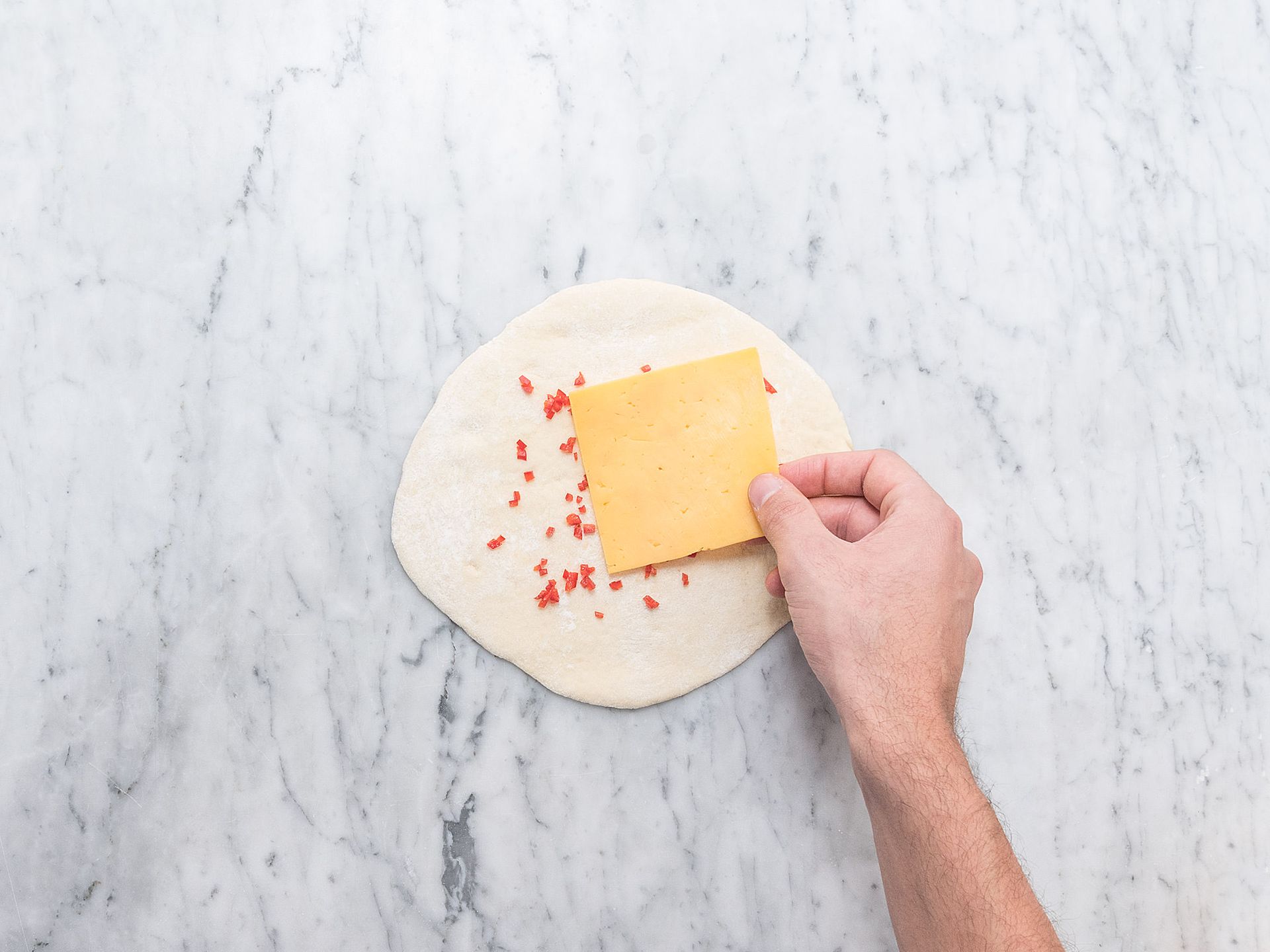 Spicy cheese-stuffed naan | Recipe | Kitchen Stories