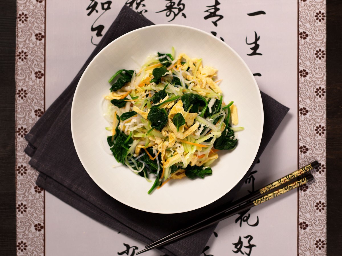 Colorful chiffonade salad | Recipe | Kitchen Stories