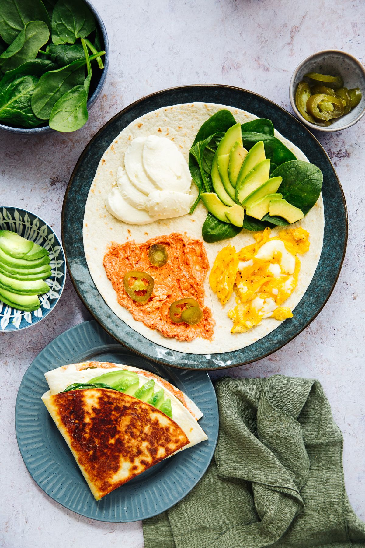 Tortilla sandwich | Recipe | Kitchen Stories