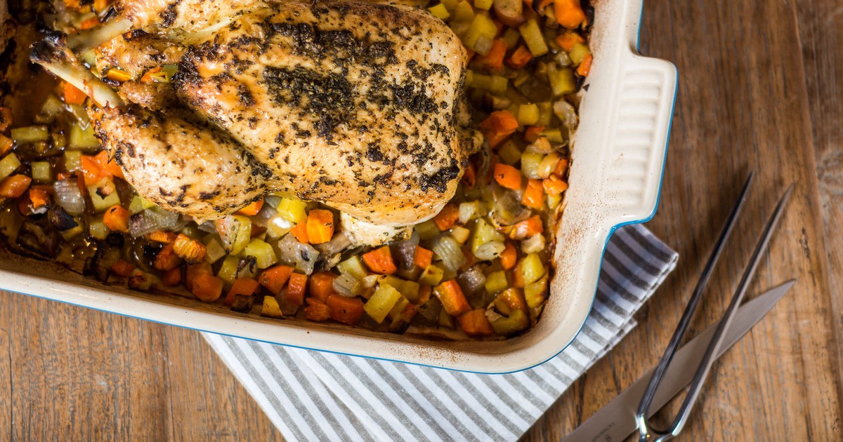 Roasted chicken | Recipe | Kitchen Stories