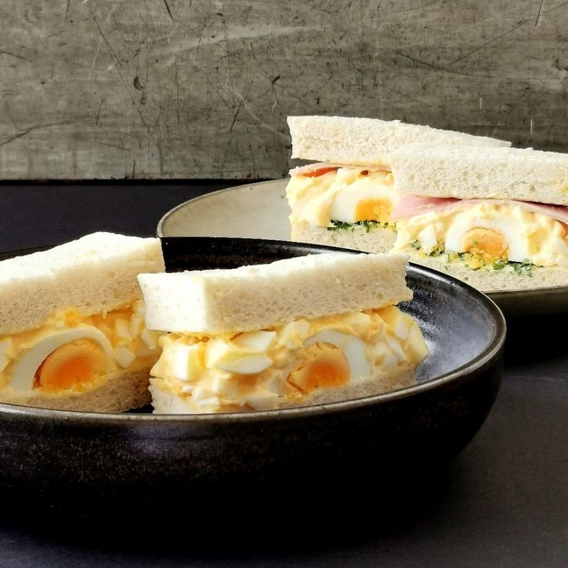 Tamago sando (Japanese egg salad sandwich) | Recipe | Kitchen Stories