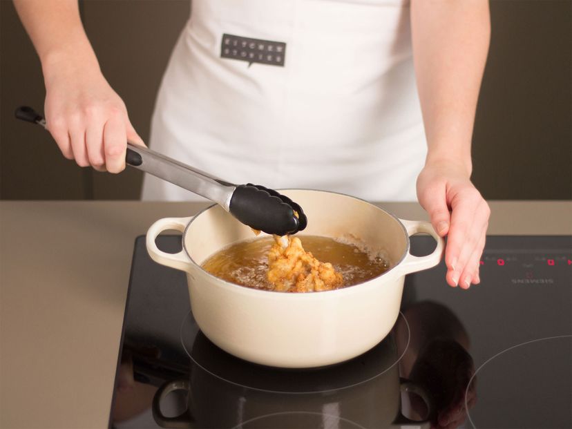 Frittiertes Hähnchen | Rezept | Kitchen Stories