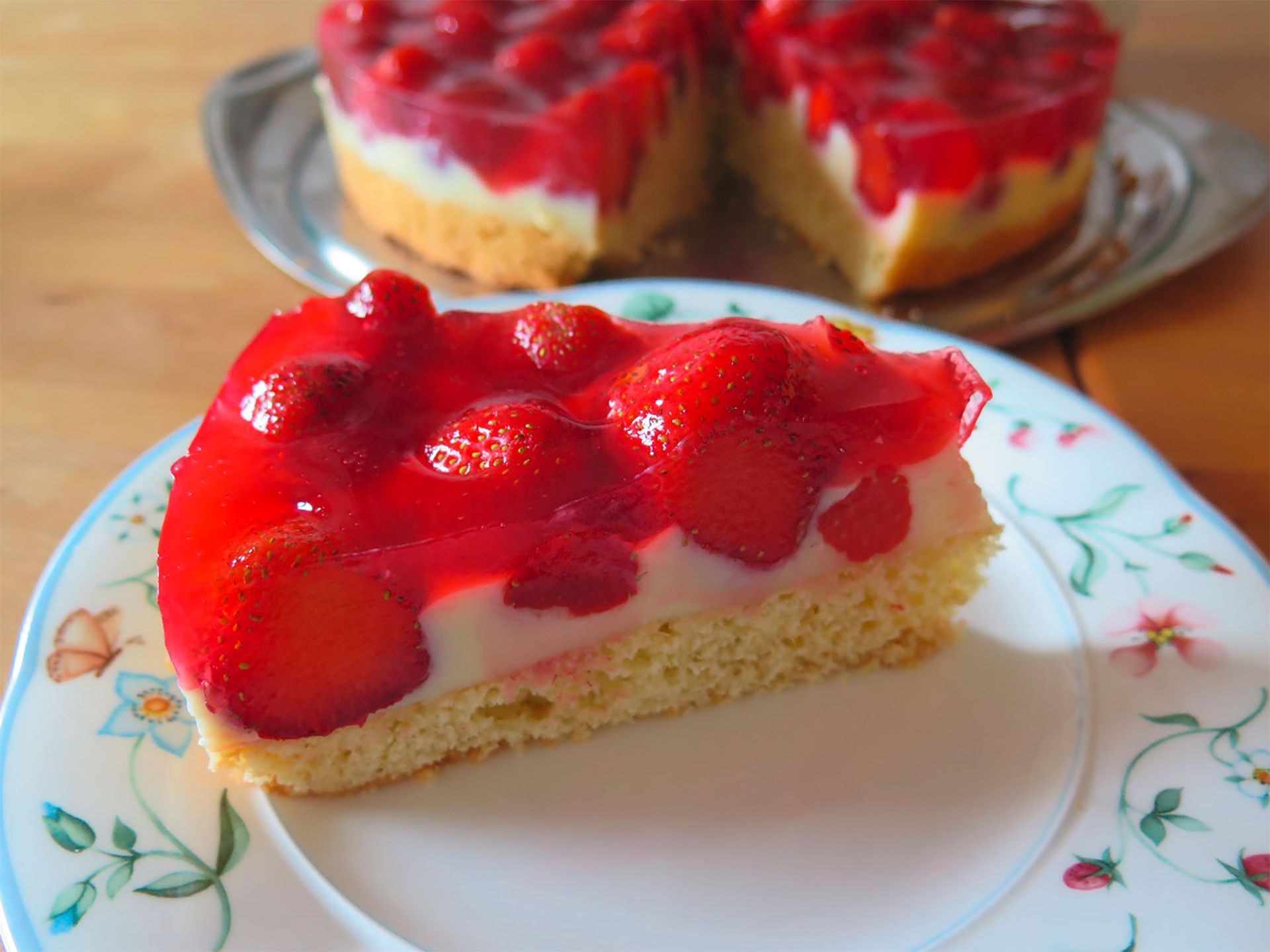 Erdbeertorte | Rezept | Kitchen Stories