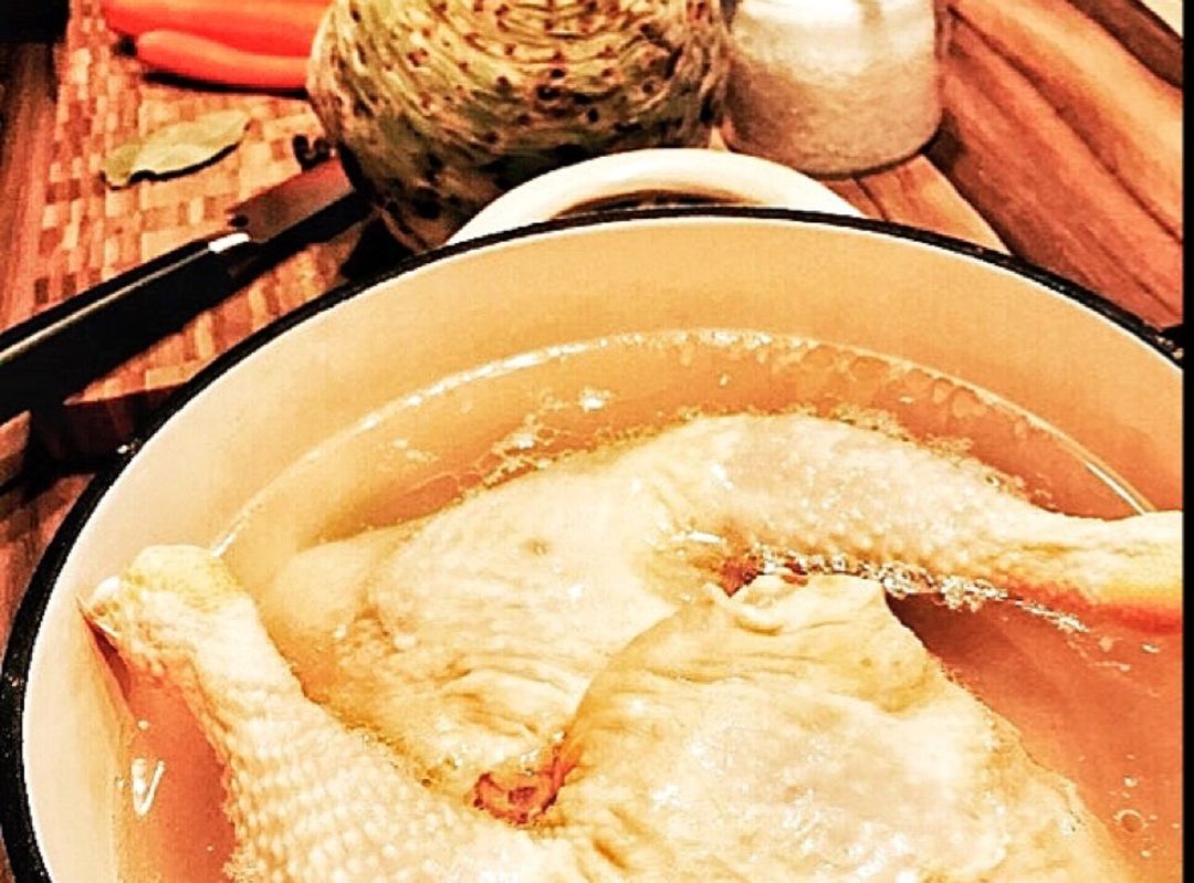 Chicken broth | Recipe | Kitchen Stories