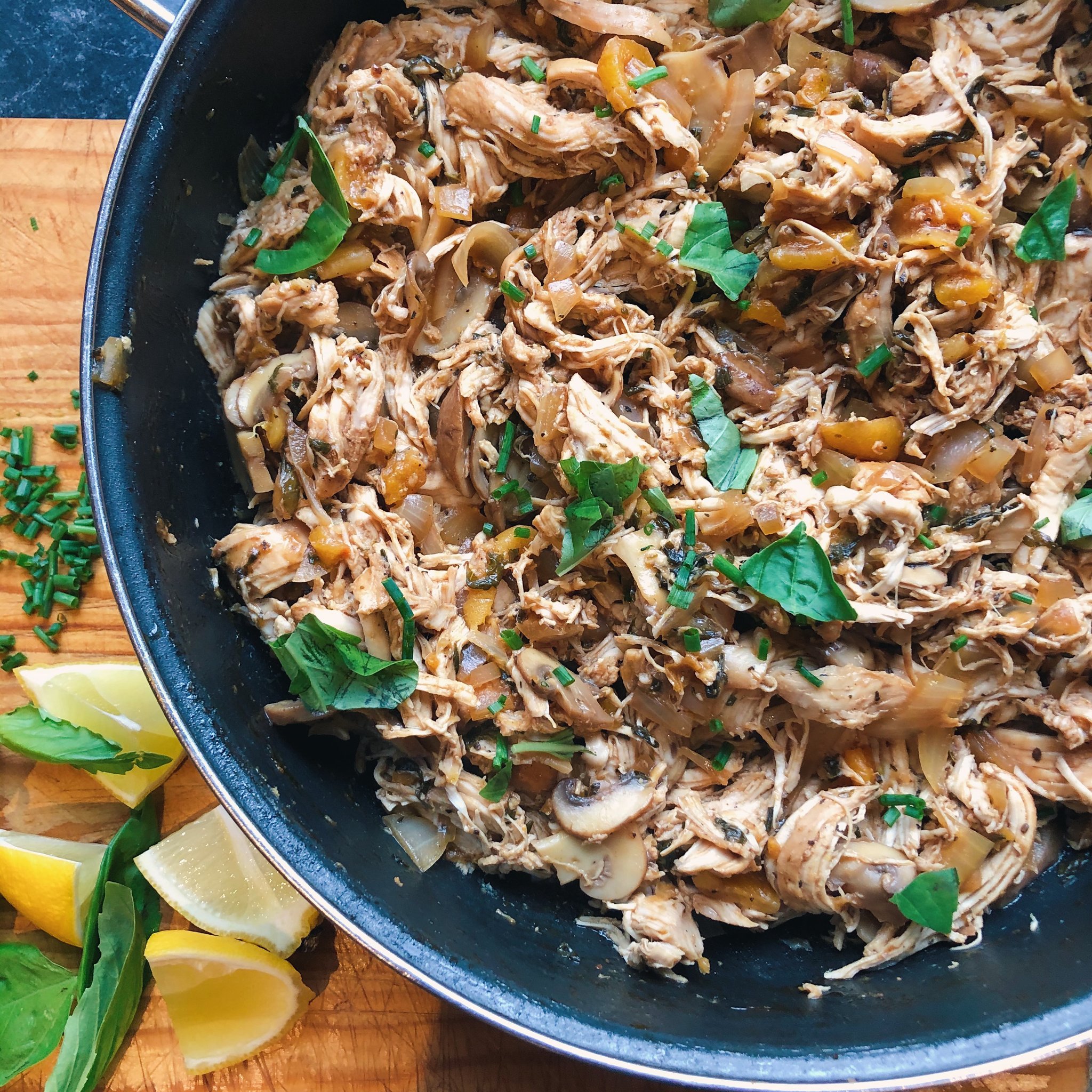 Lemon shredded chicken | Recipe | Kitchen Stories