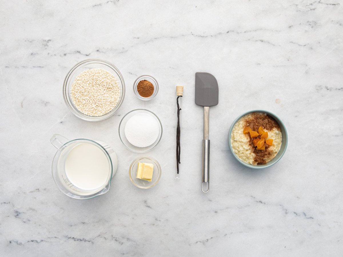 Homemade German-style rice pudding | Recipe | Kitchen Stories