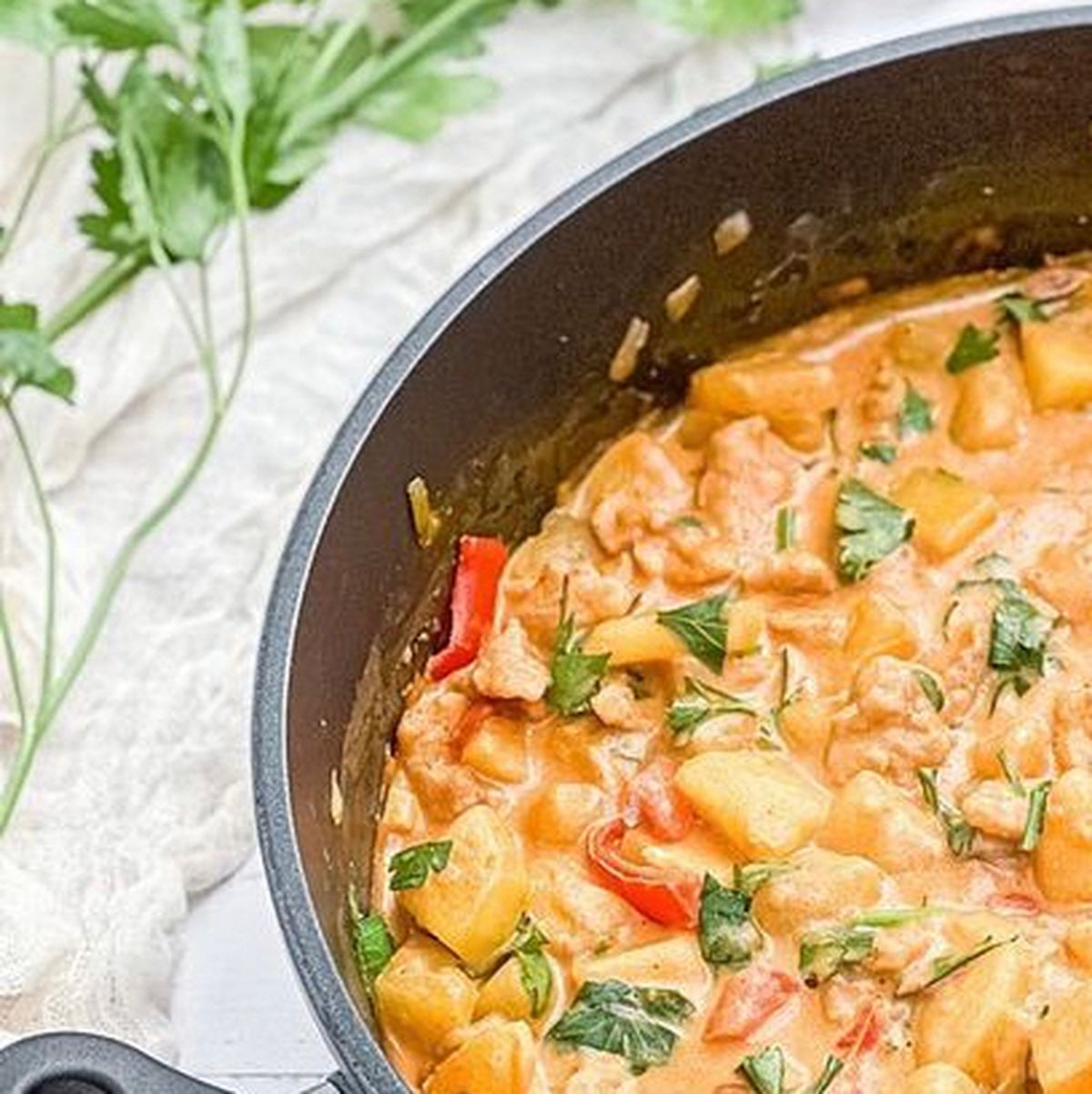 Paprika-Kartoffel-Onepot | Rezept | Kitchen Stories