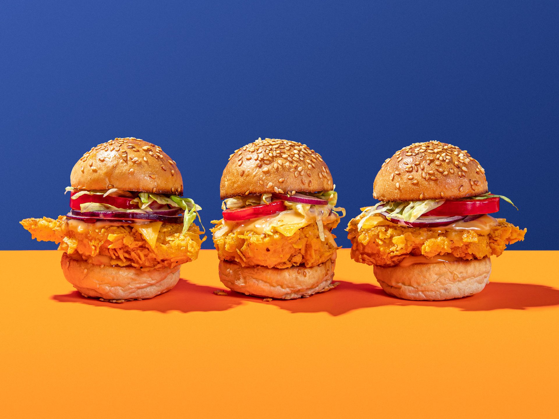 Mini Fried Chicken Burger | Rezept | Kitchen Stories