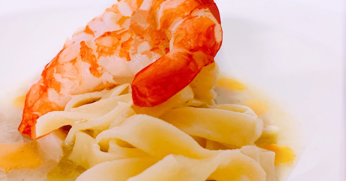 Six-ingredient langoustine pasta | Recipe | Kitchen Stories