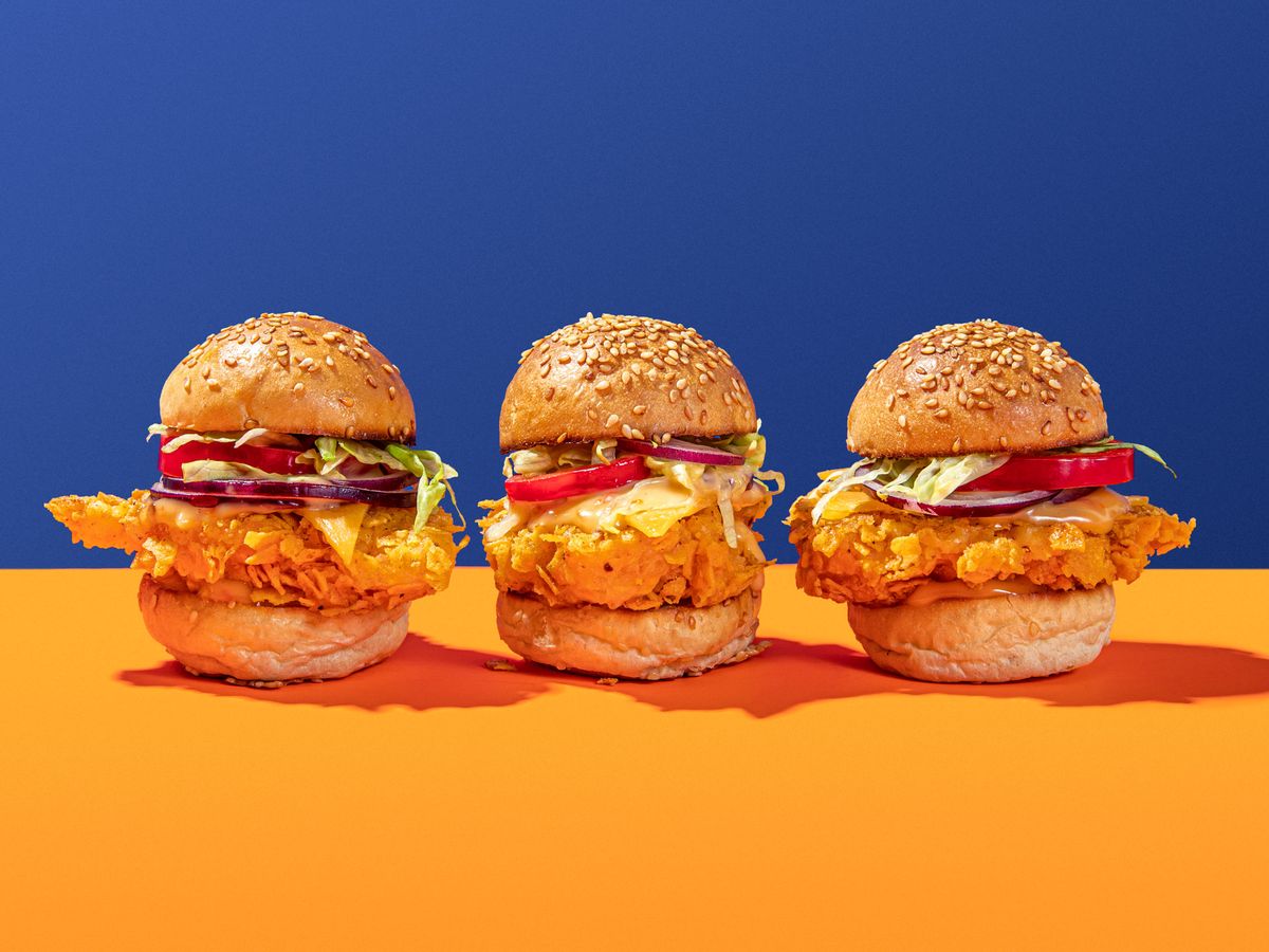 Mini Fried Chicken Burger | Rezept | Kitchen Stories