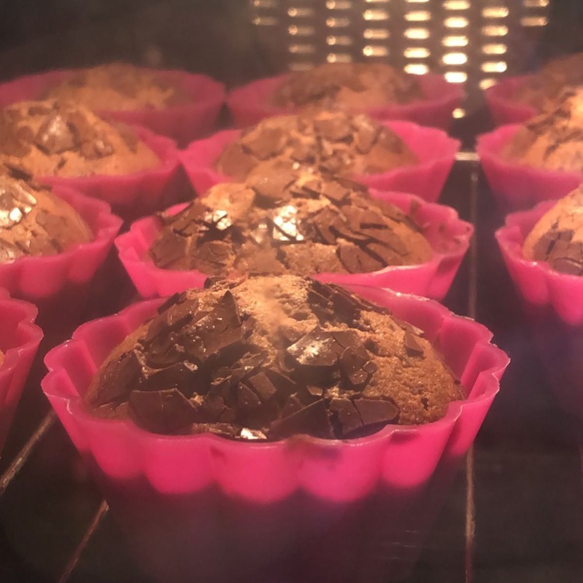 Schokomuffin mit Nutellakern | Rezept | Kitchen Stories