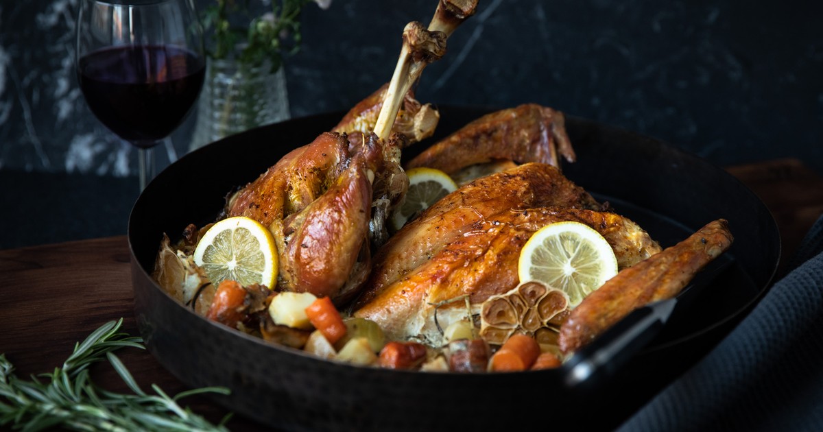 Truthahnbraten mit Anis und Kräutern | Rezept | Kitchen Stories