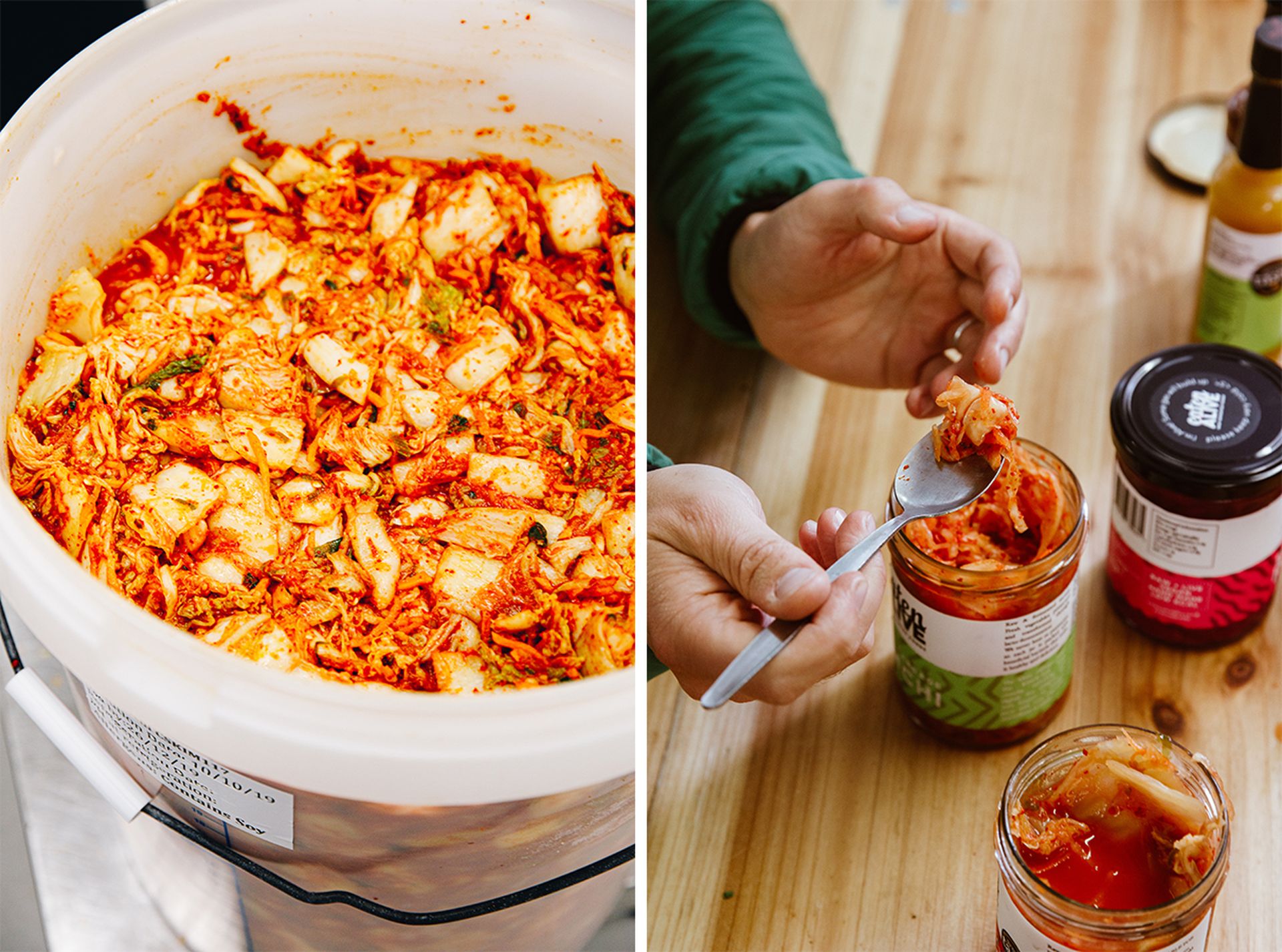 Kimchi, Hot Sauce, and Krauts: Watch How They're Made! | Stories ...