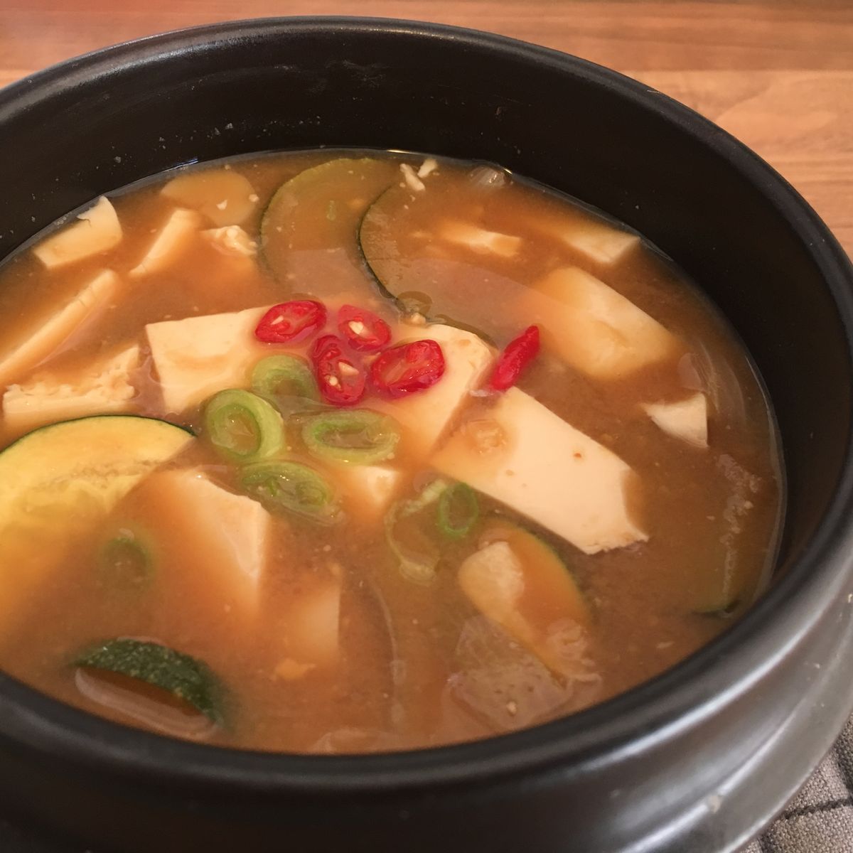 Korean miso soup(Doenjang Jjigae) | Recipe | Kitchen Stories