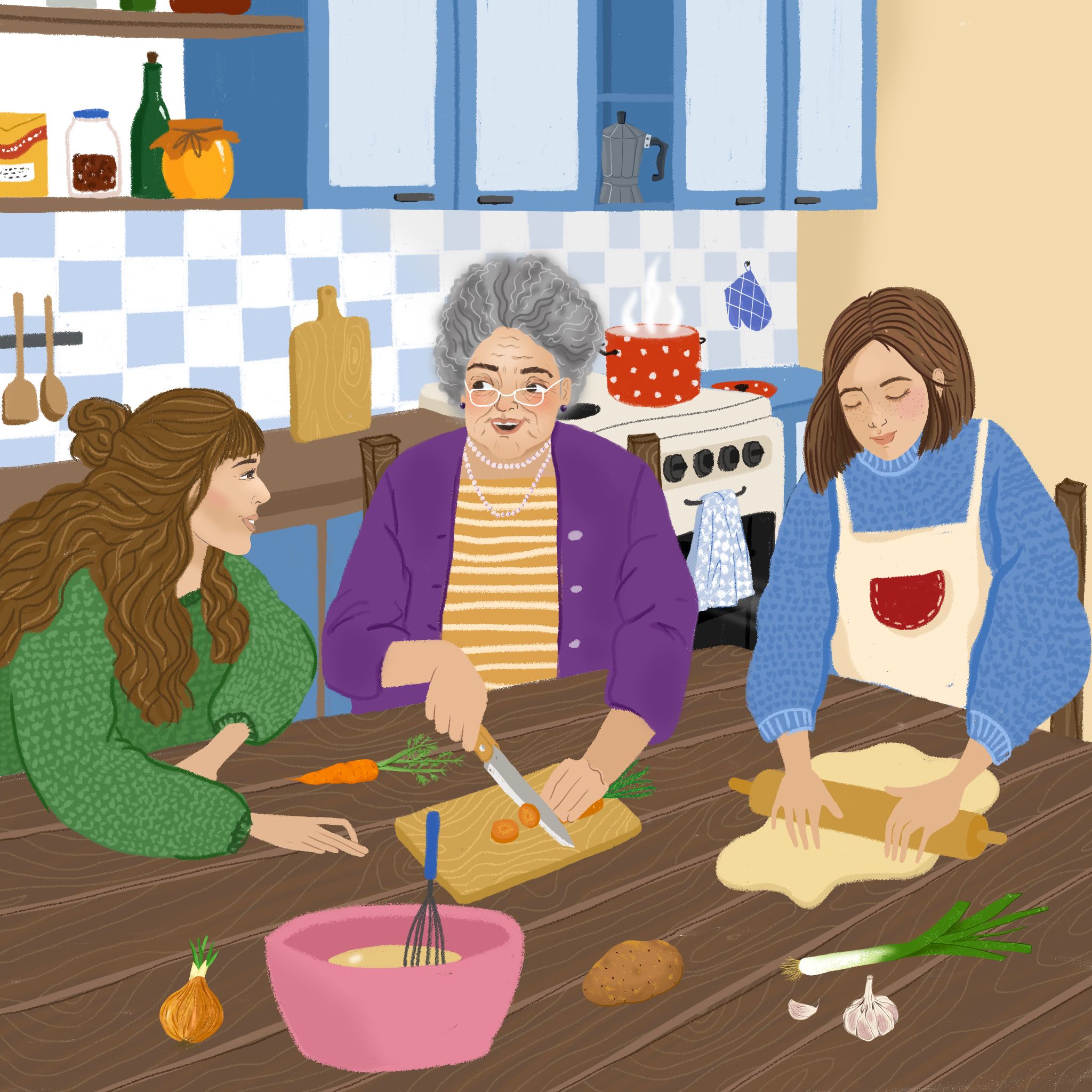 Chechen Zhizhig Galnash with Garlic Sauce | Recipe | Kitchen Stories