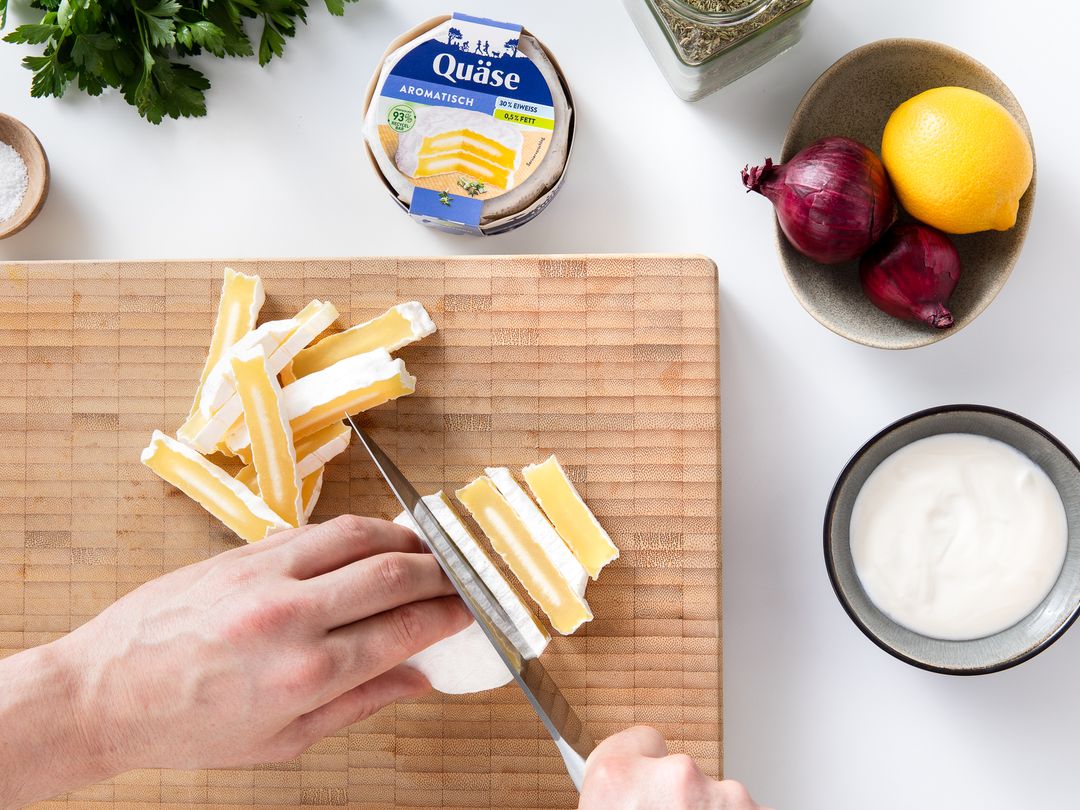 Herzhafter Ofenpancake mit Ei, Schinken & Quäse | Rezept | Kitchen Stories