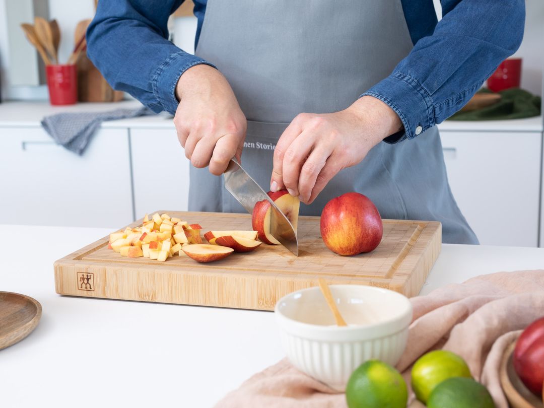 Mini nectarine cobblers | Recipe | Kitchen Stories
