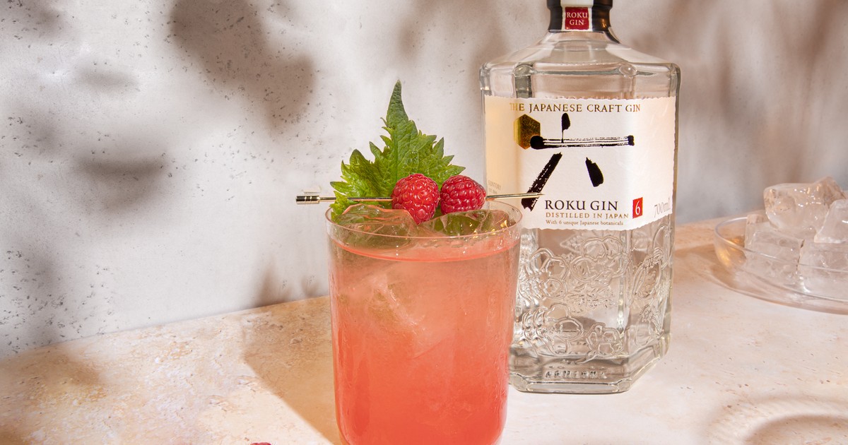 Shiso Berry Gin Smash | Rezept | Kitchen Stories