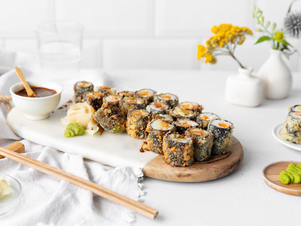 Crispy fried sushi | Recipe | Kitchen Stories