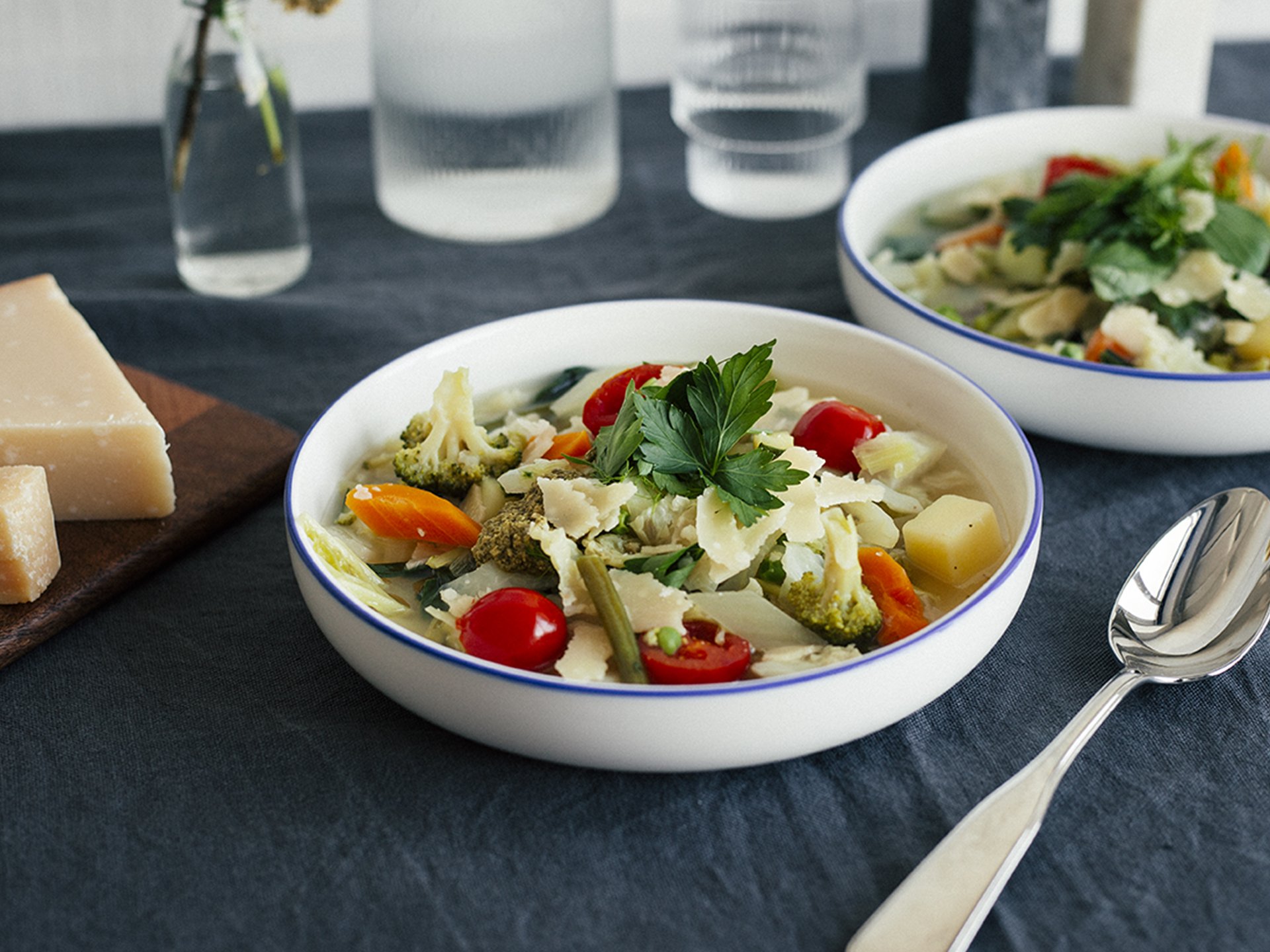 Basic Minestrone | Recipe | Kitchen Stories