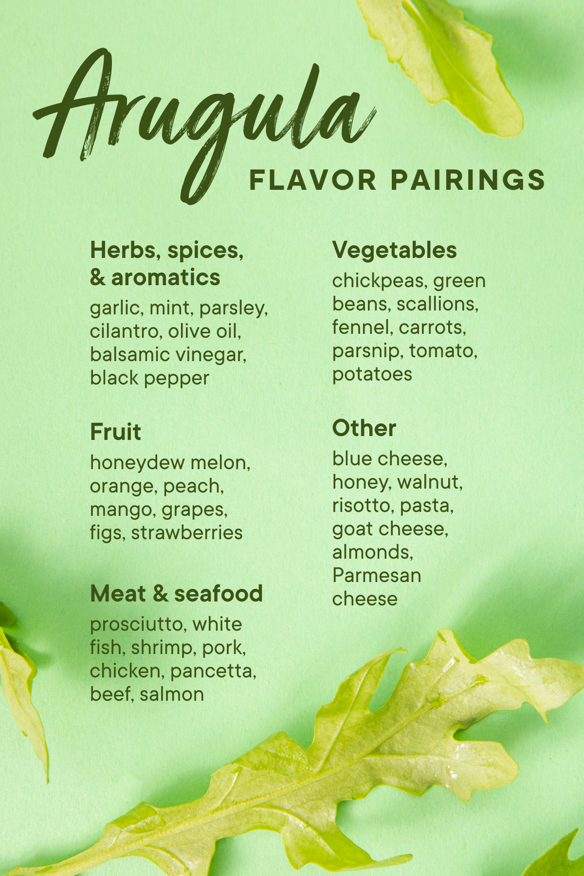 Everything to Know About Preparing and Storing In-Season Arugula ...