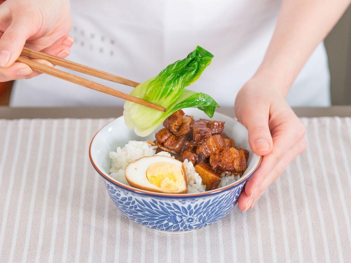Taiwanese pork belly over rice | Recipe | Kitchen Stories