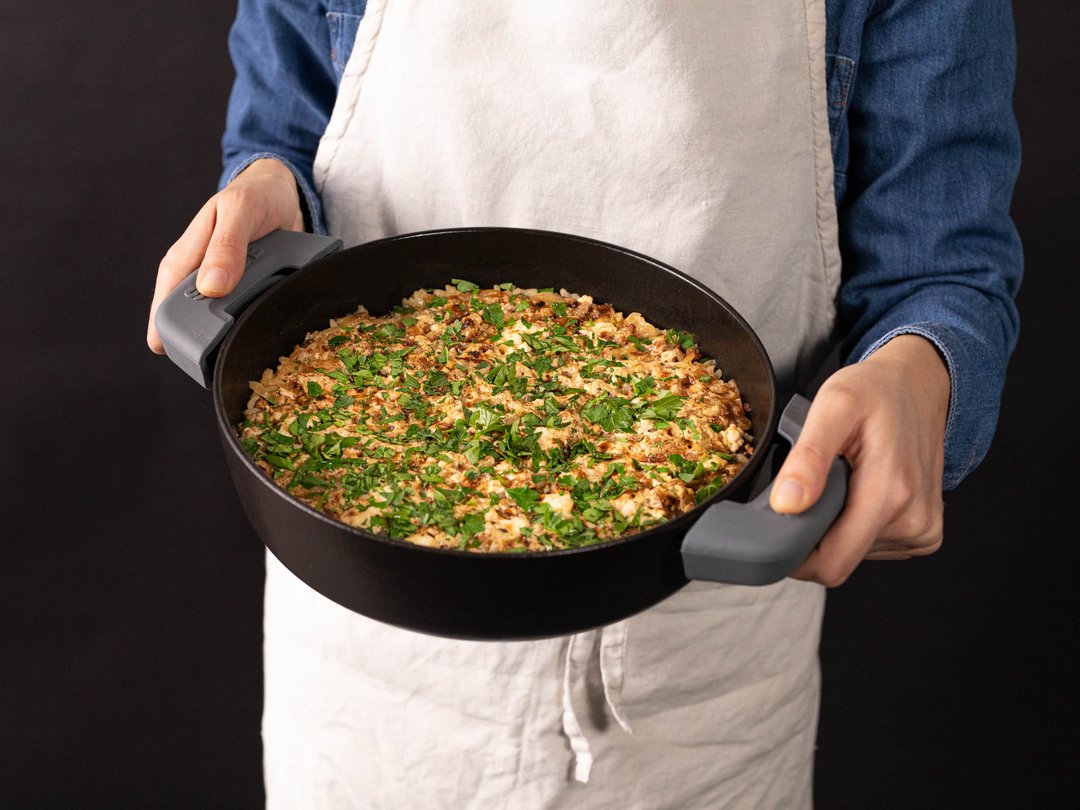 5-ingredient creamy baked rice with Italian sausage | Recipe | Kitchen ...