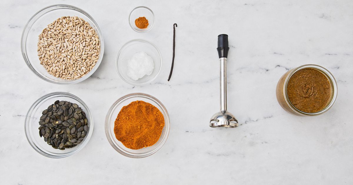 Homemade sunbutter | Recipe | Kitchen Stories