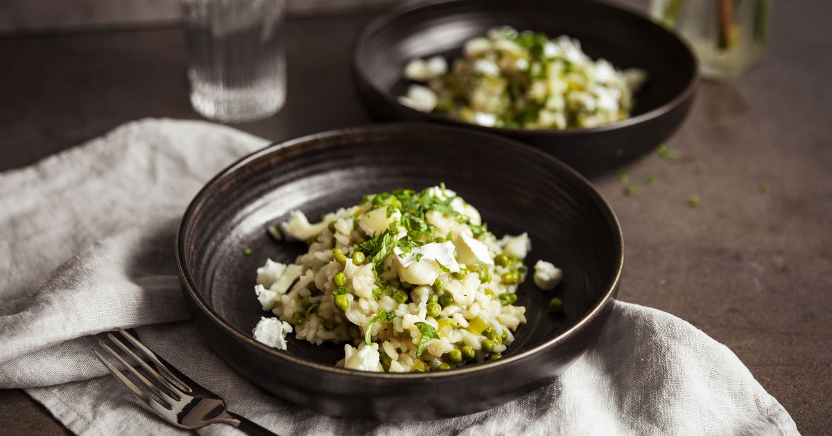 Risi e Bisi (Italian rice and peas) | Recipe | Kitchen Stories