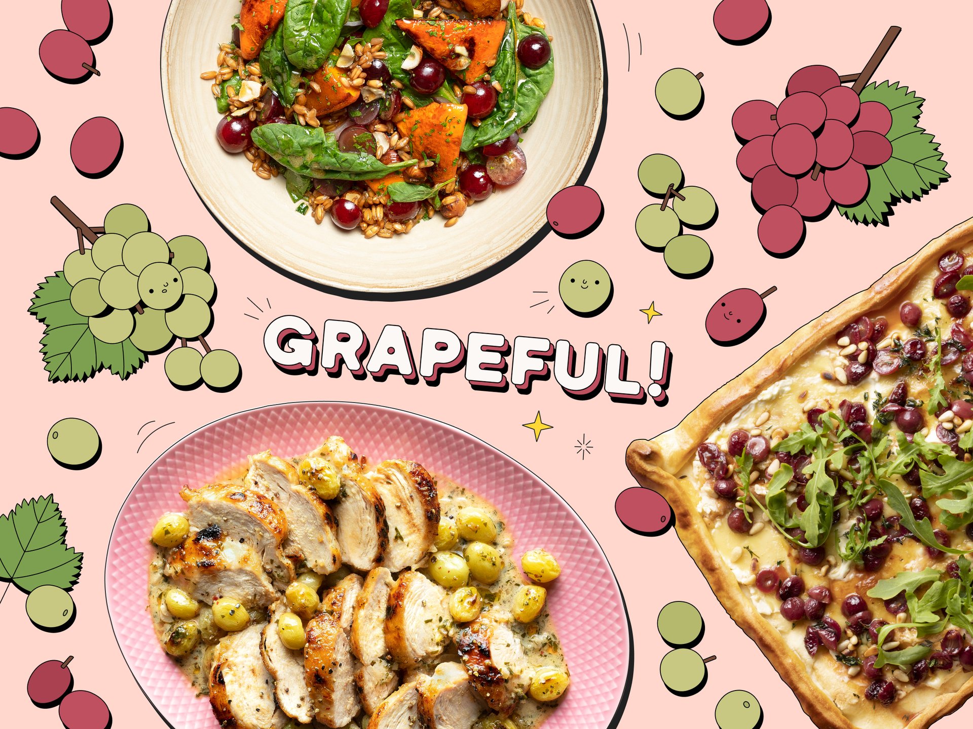 3 Grape Recipes for This Fall | Stories | Kitchen Stories