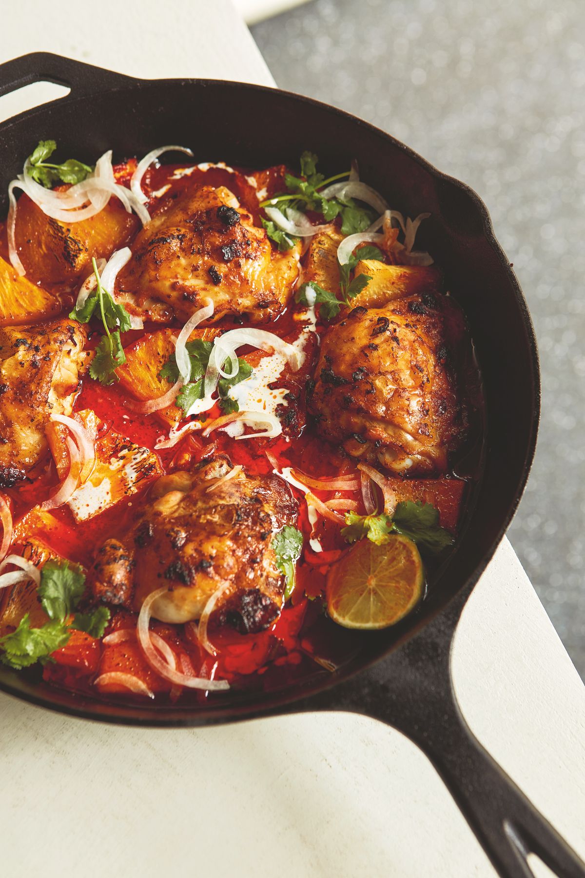 Chicken with pineapple and ’nduja | Recipe | Kitchen Stories