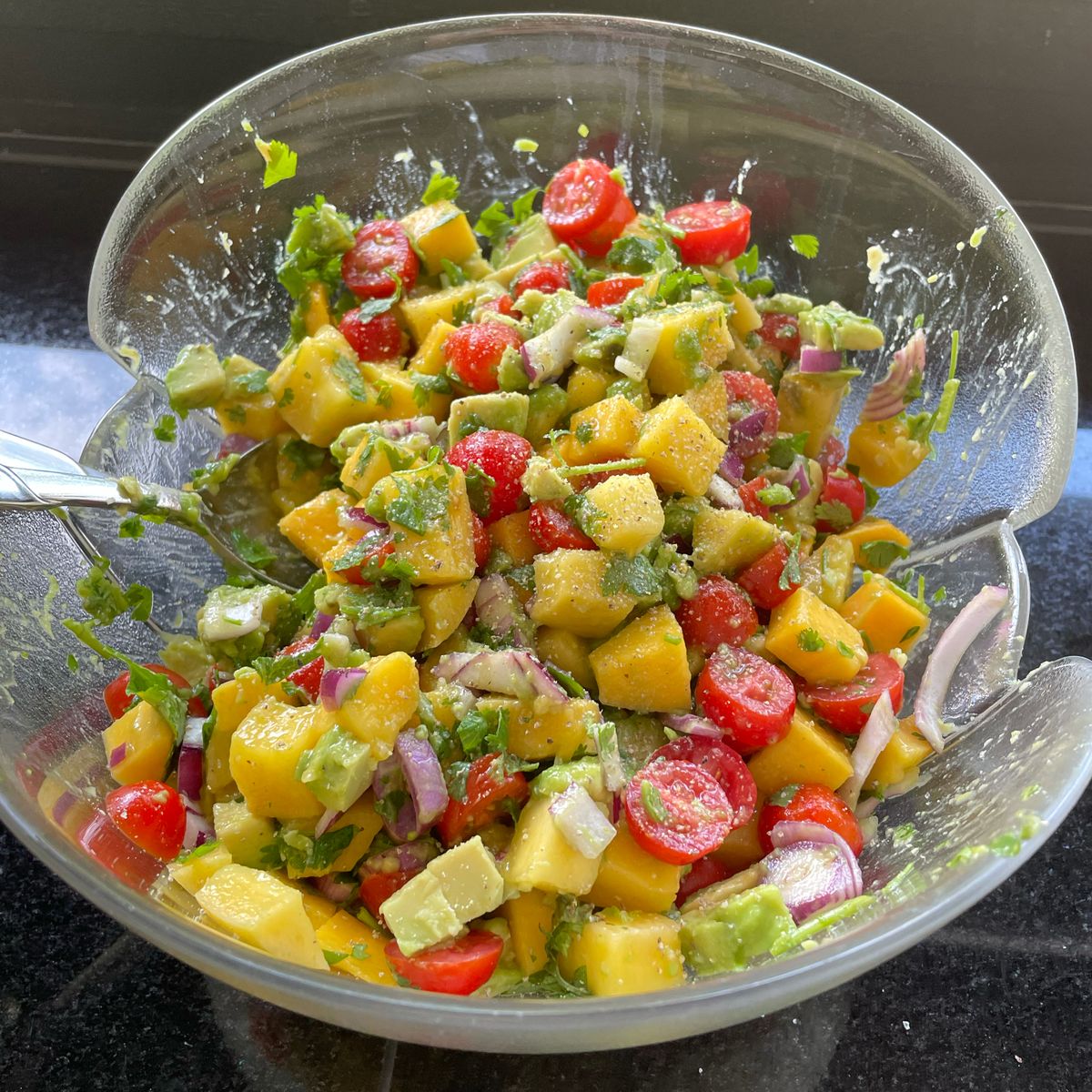 Mango-Avocado-Salat | Rezept | Kitchen Stories