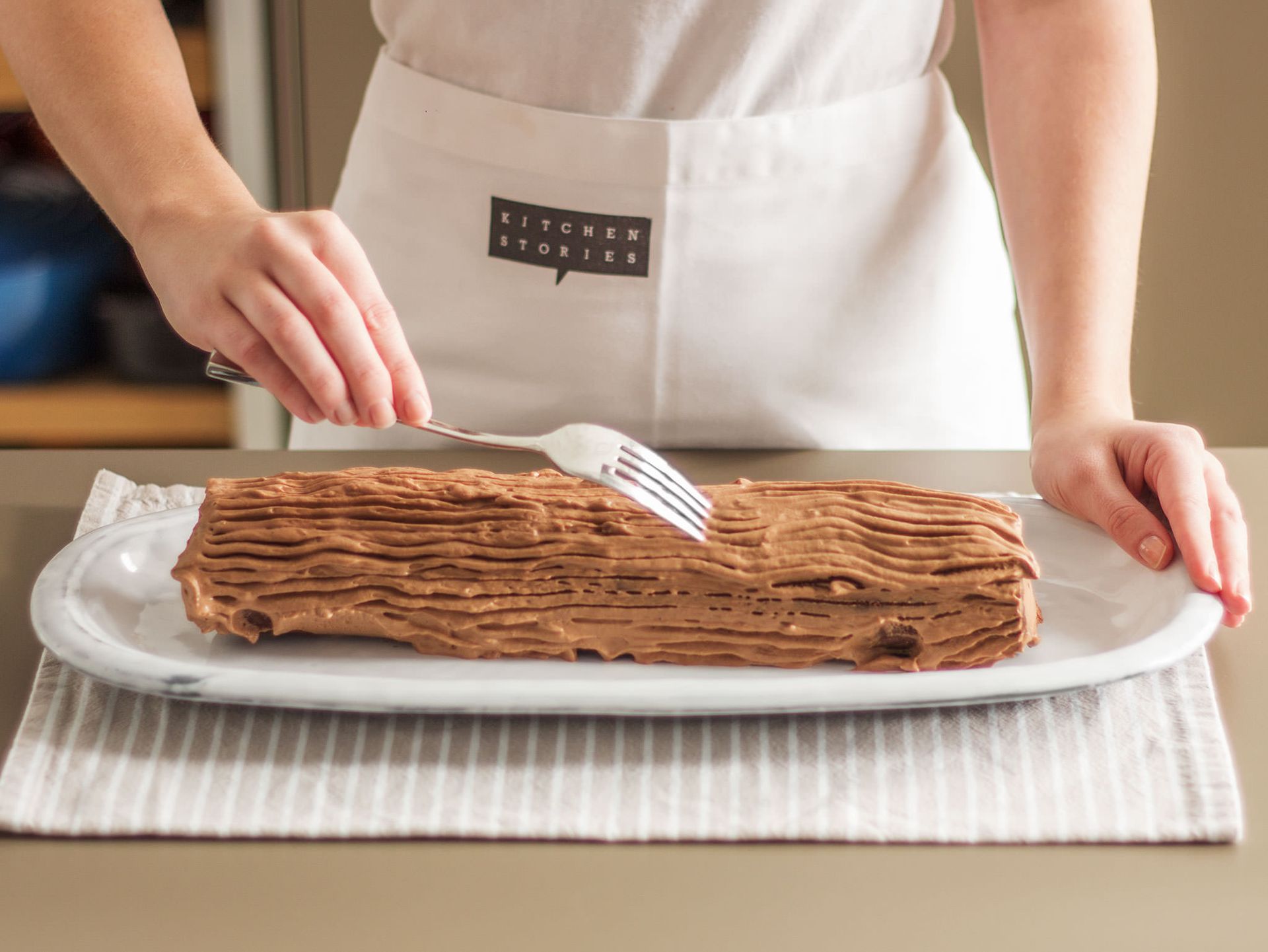 Bûche de Noël | Recipe | Kitchen Stories