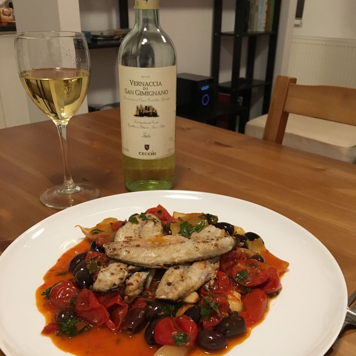 Fresh fish with provencal sauce | Recipe | Kitchen Stories