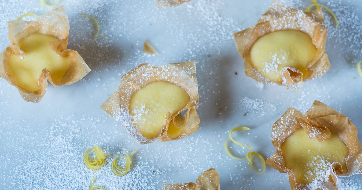Lemon curd cups | Recipe | Kitchen Stories