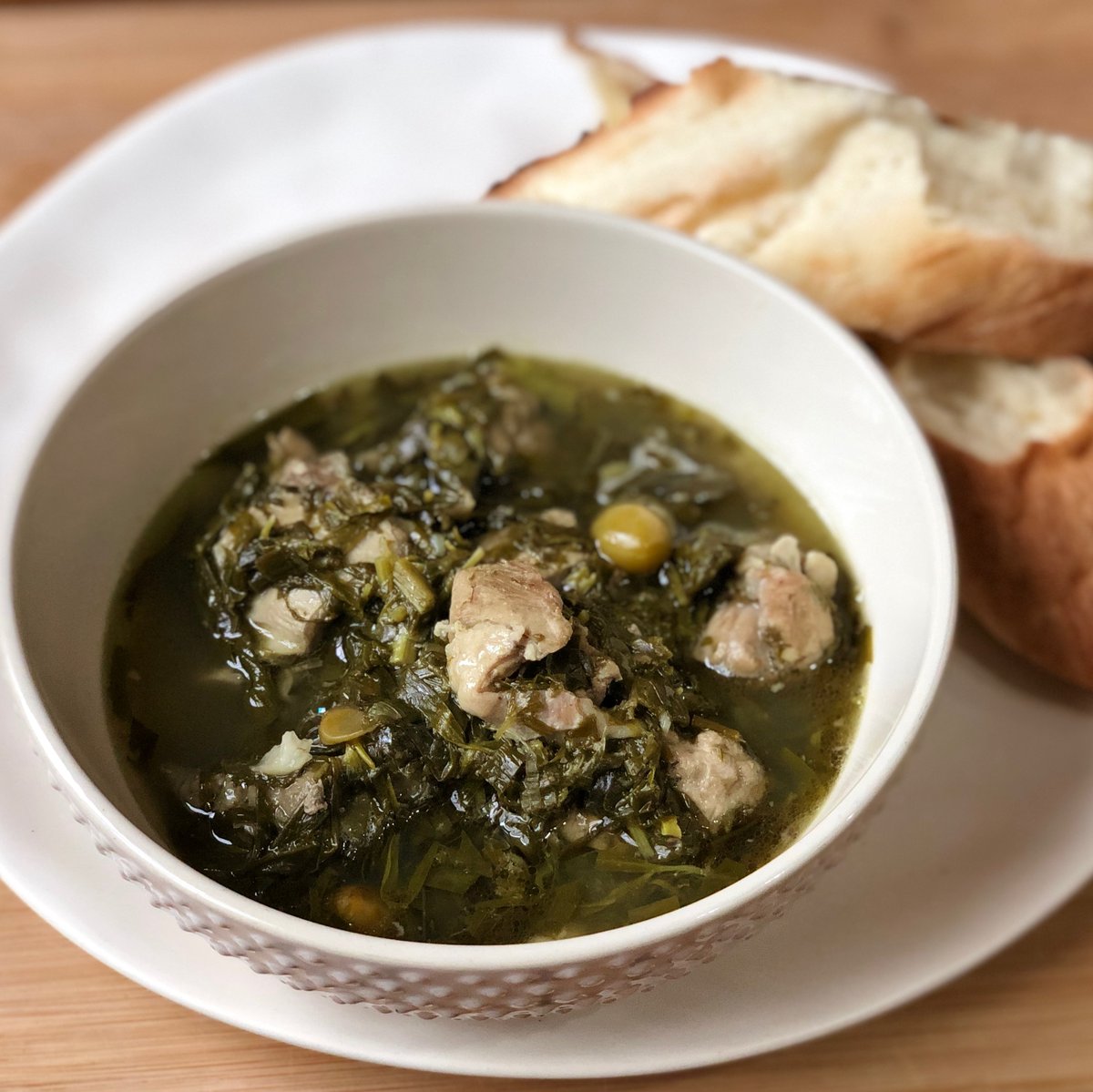 Geschmorter Chakapuli mit Lamm | Rezept | Kitchen Stories