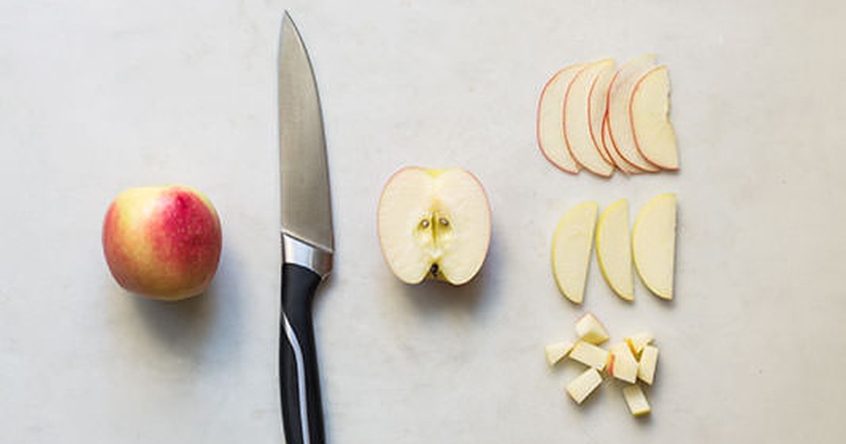 How to core and slice an apple | Recipe | Kitchen Stories