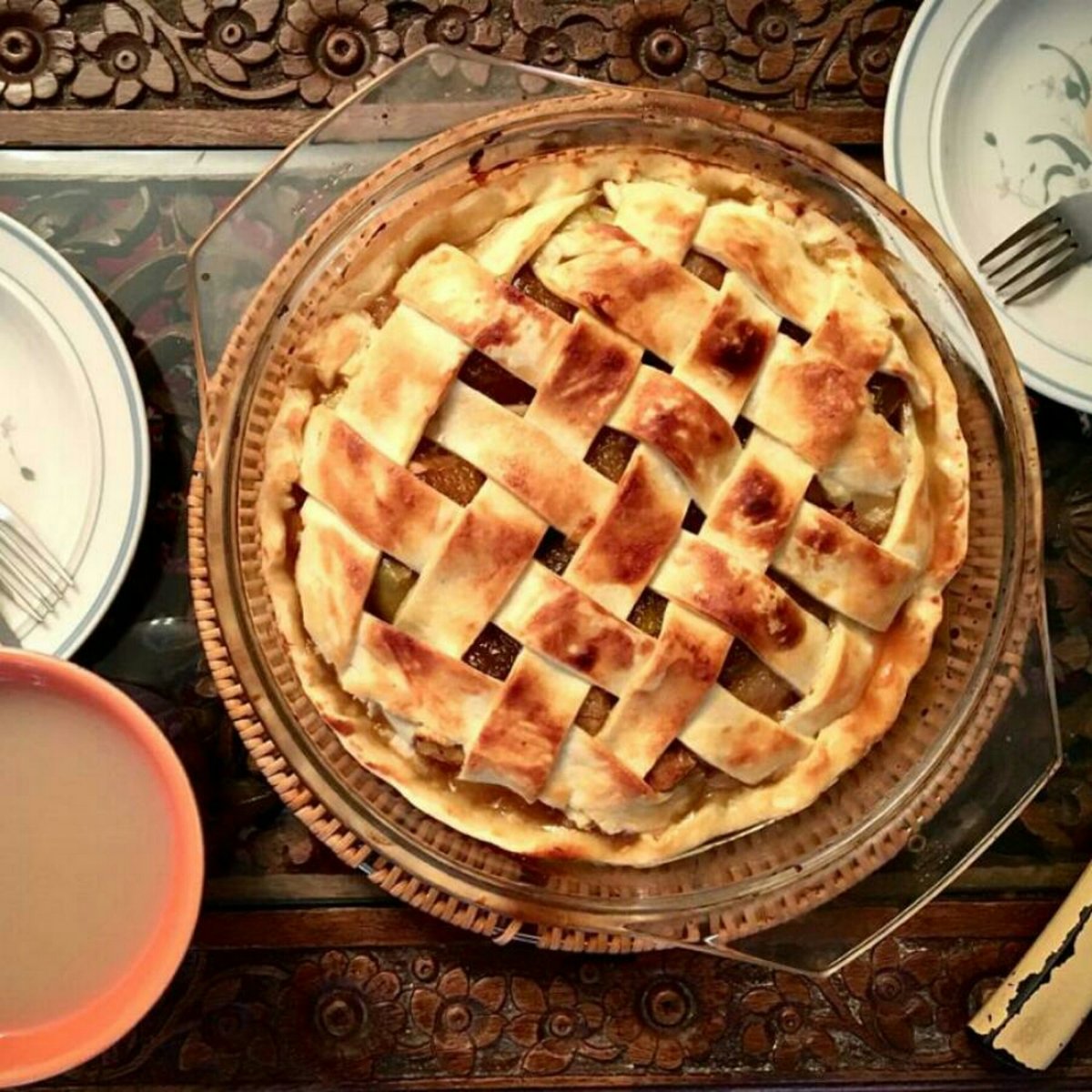 Nectarine Pie | Recipe | Kitchen Stories