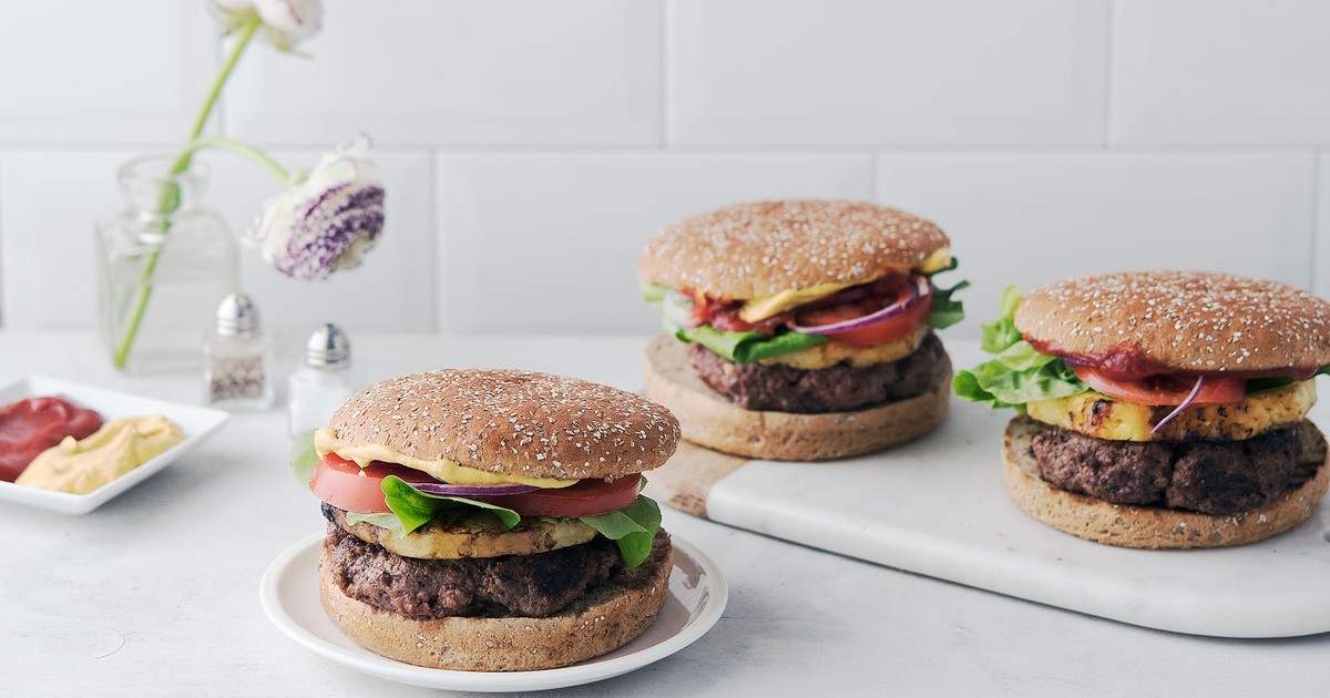 Tropical burgers | Recipe | Kitchen Stories