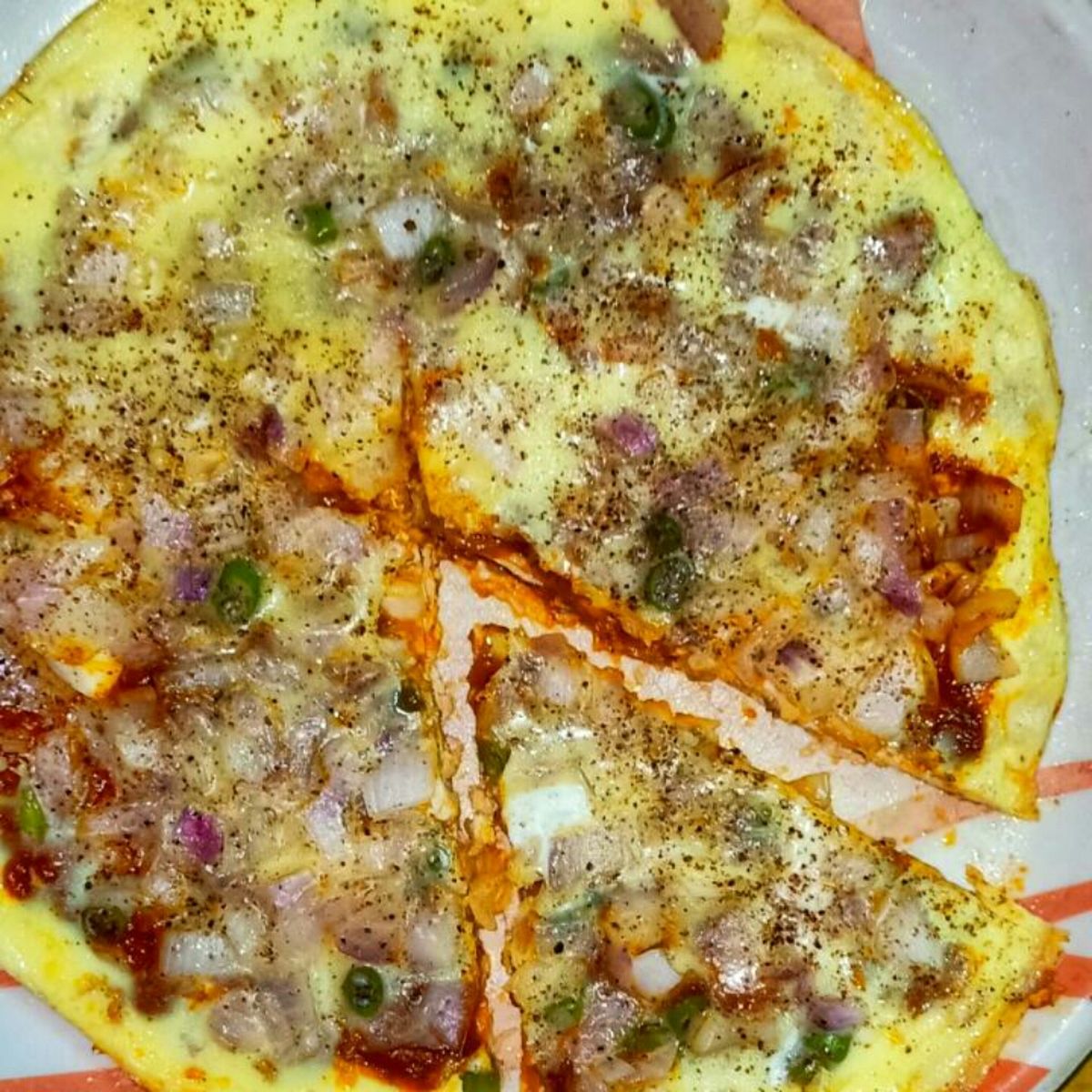 EGG PIZZA | Recipe | Kitchen Stories