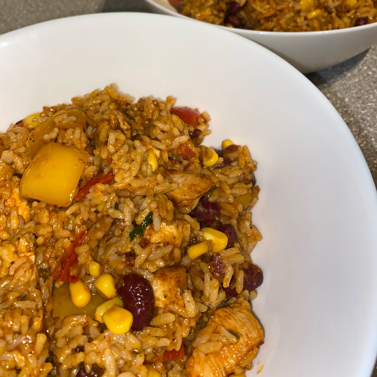 Taco Reis mit Chicken | Rezept | Kitchen Stories