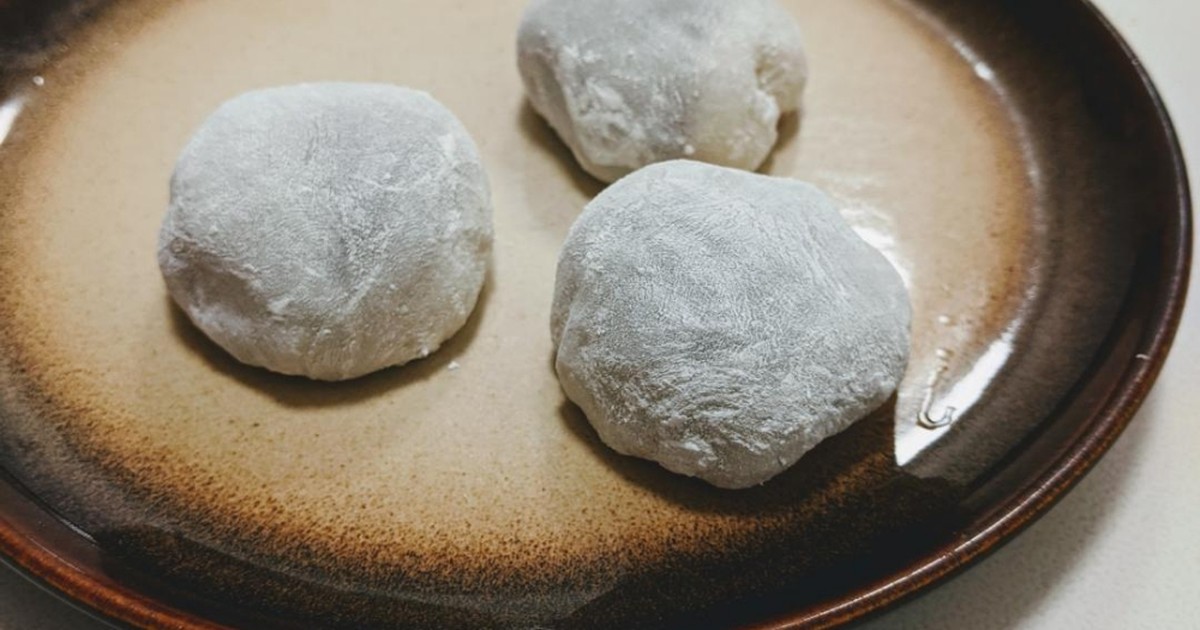 Tender red bean mochi | Recipe | Kitchen Stories