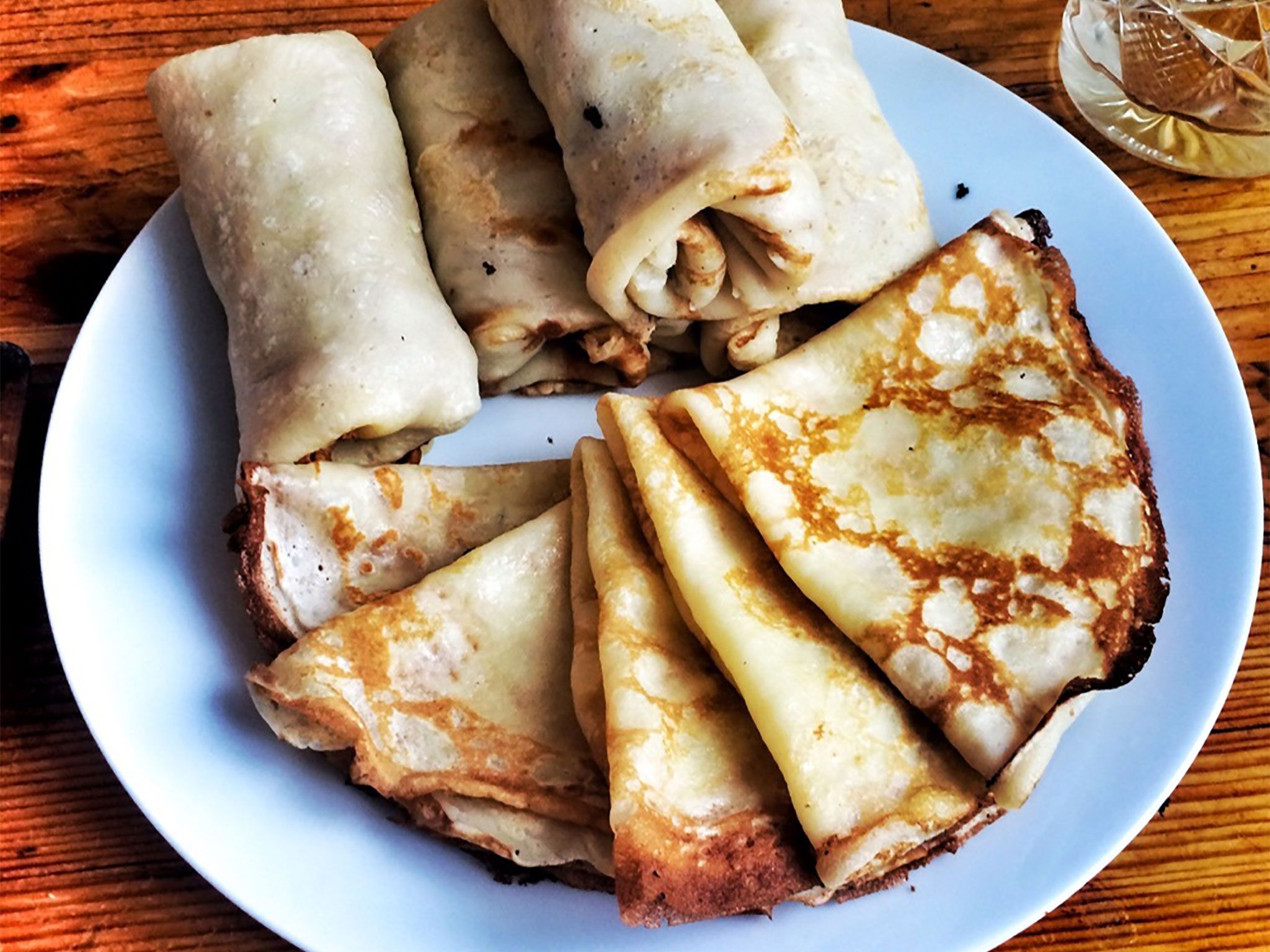 Tiny pancakes with apples | Recipe | Kitchen Stories