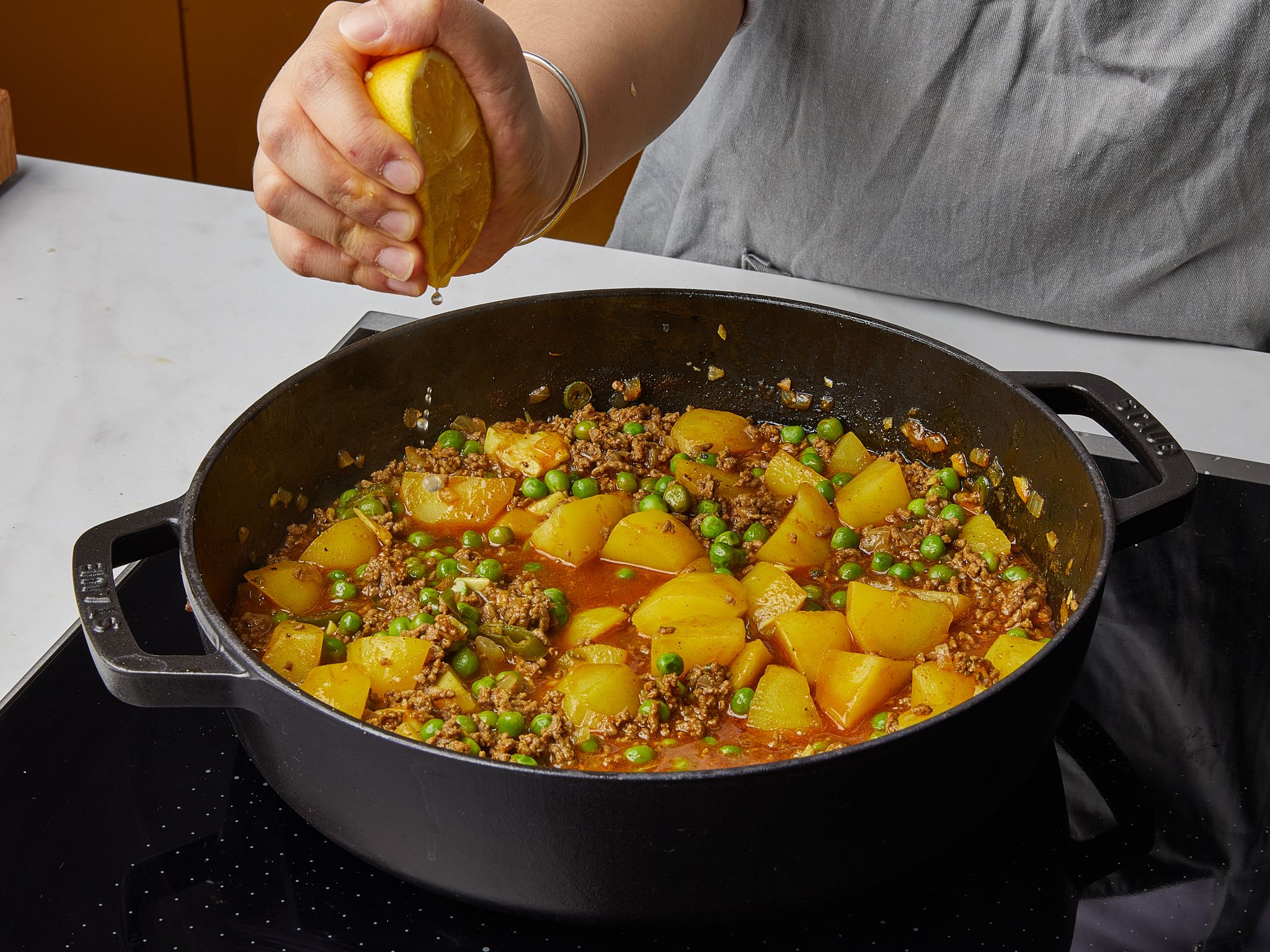 Keema curry (Spiced ground beef with potatoes) | Recipe | Kitchen Stories