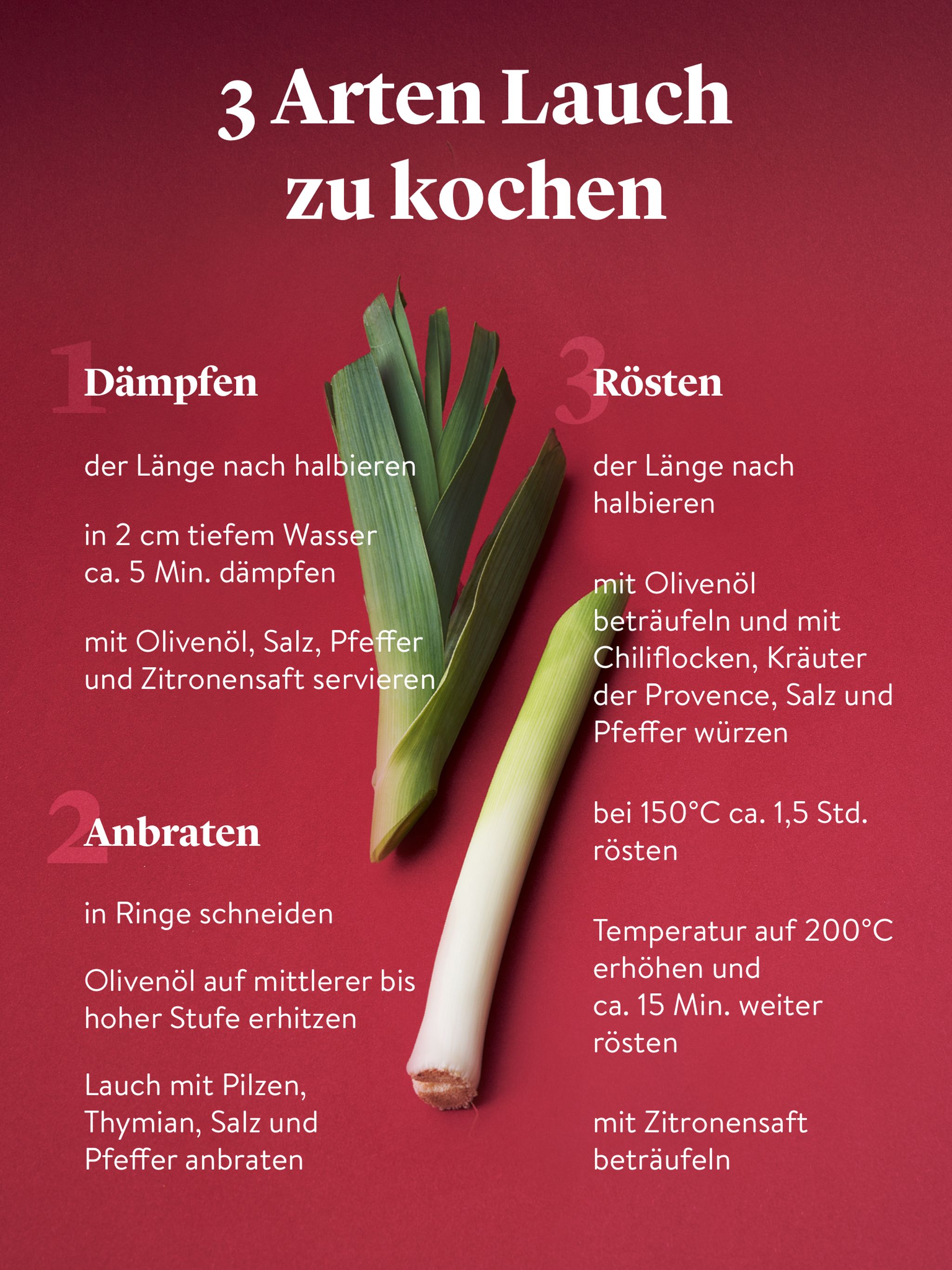 Jetzt in Saison: Lauch richtig kaufen, lagern und zubereiten | Stories ...