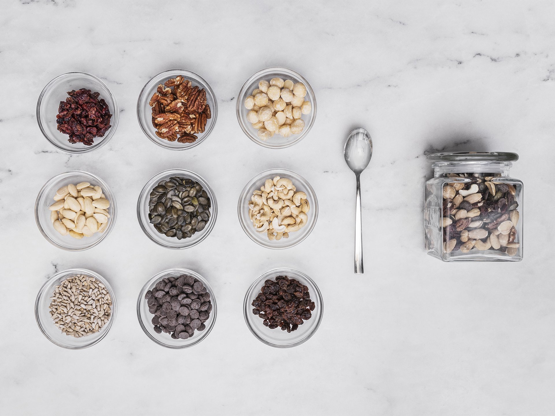 Homemade trail mix | Recipe | Kitchen Stories