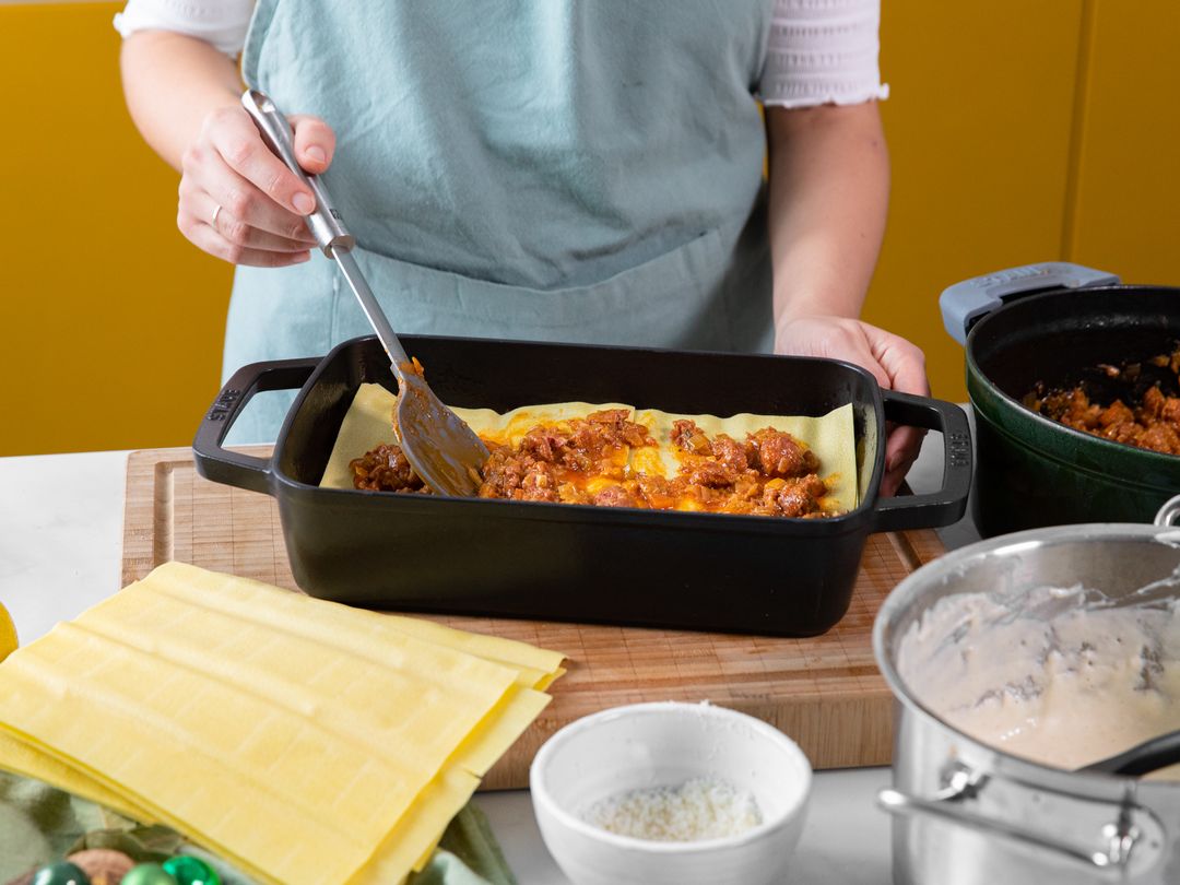 Italian sausage and sage lasagna | Recipe | Kitchen Stories